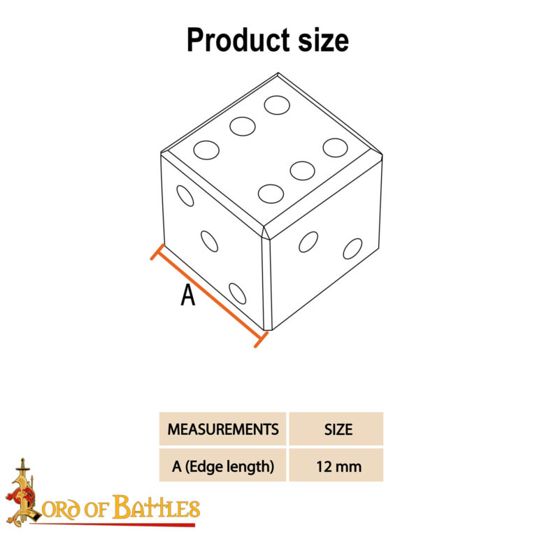 Medieval Viking Bone Dice: Authentic Game Enhancer