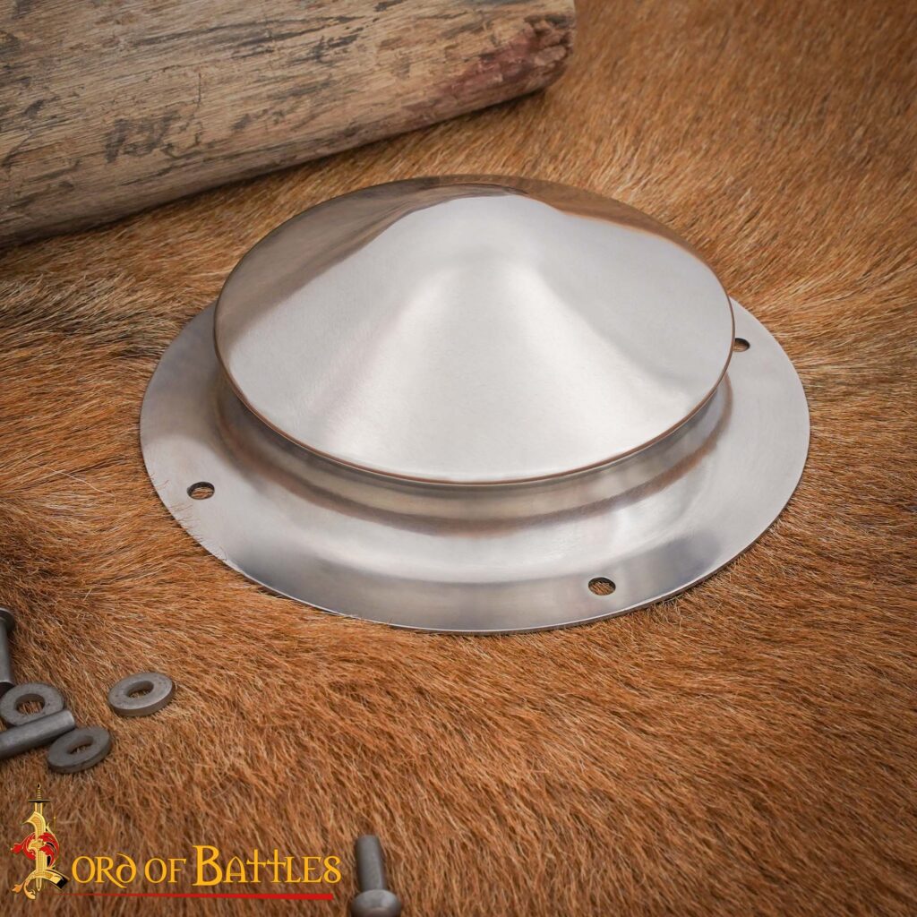 Early Medieval Germanic Steel Shield Boss - Handcrafted