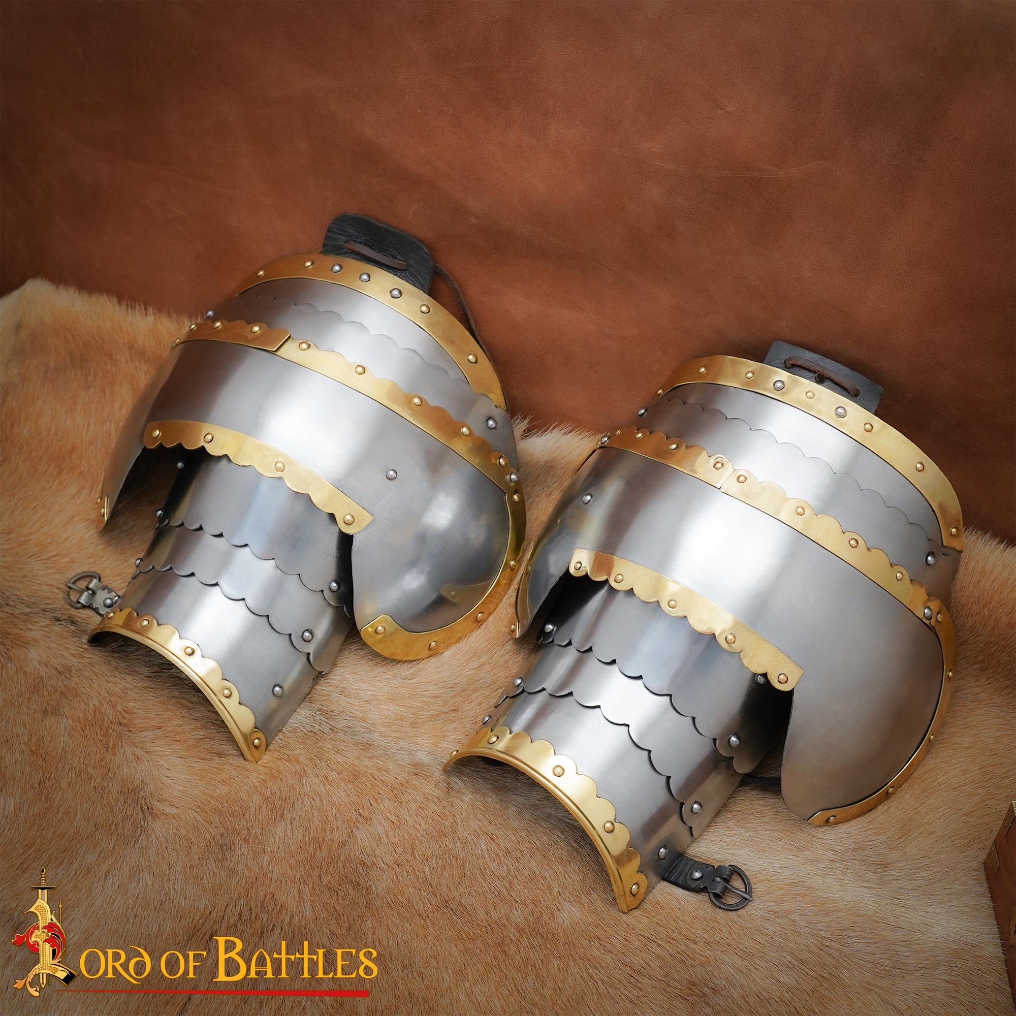 Buy Medieval Pauldrons – Handcrafted Shoulder Armor