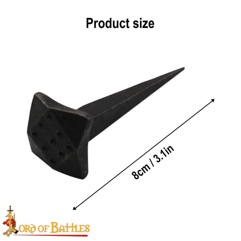 Hand Forged Iron Nails - Rustic Charm for Your Projects