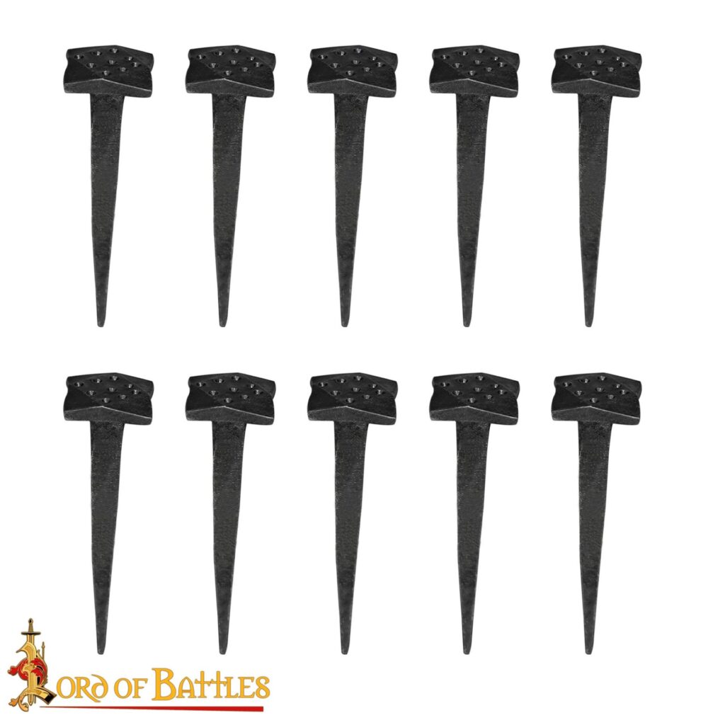 Hand Forged Iron Nails - Rustic Charm for Your Projects