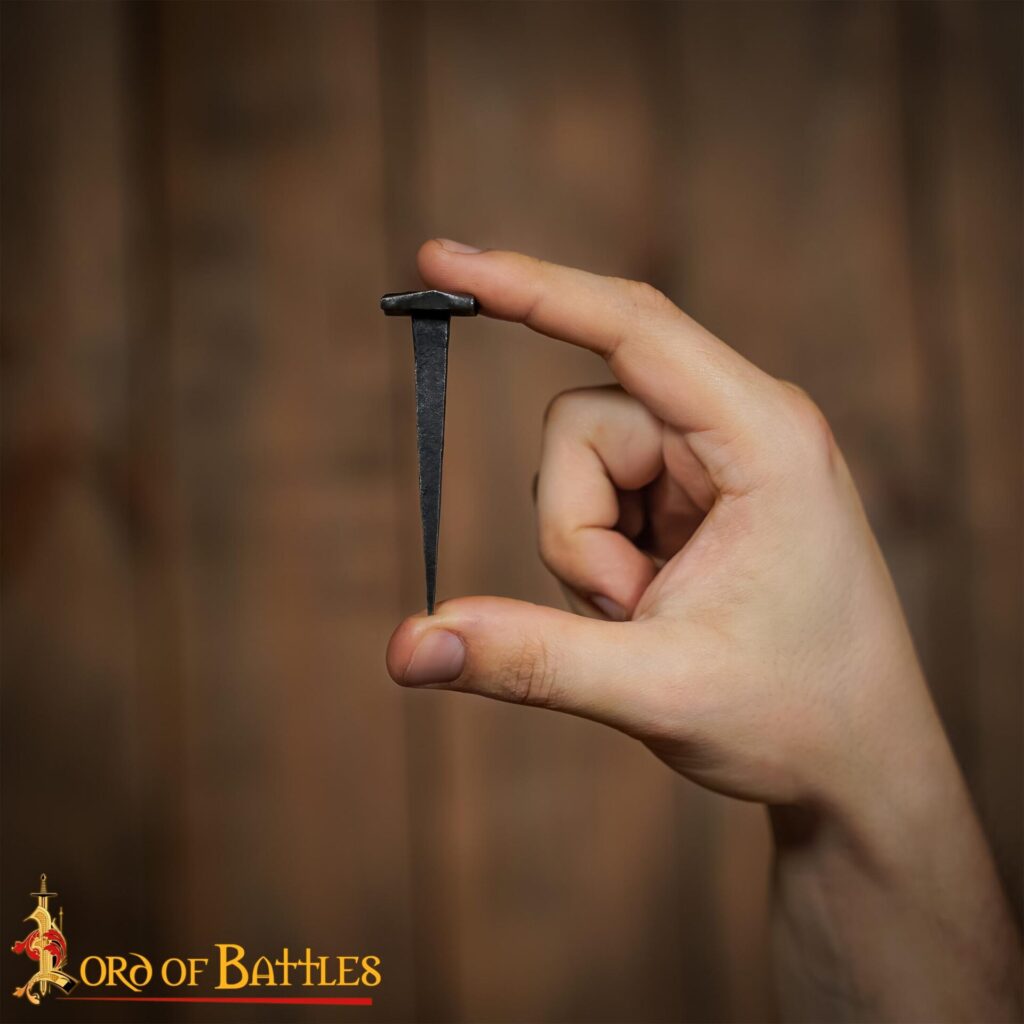 Hand Forged Iron Nails - Rustic Charm for Your Projects