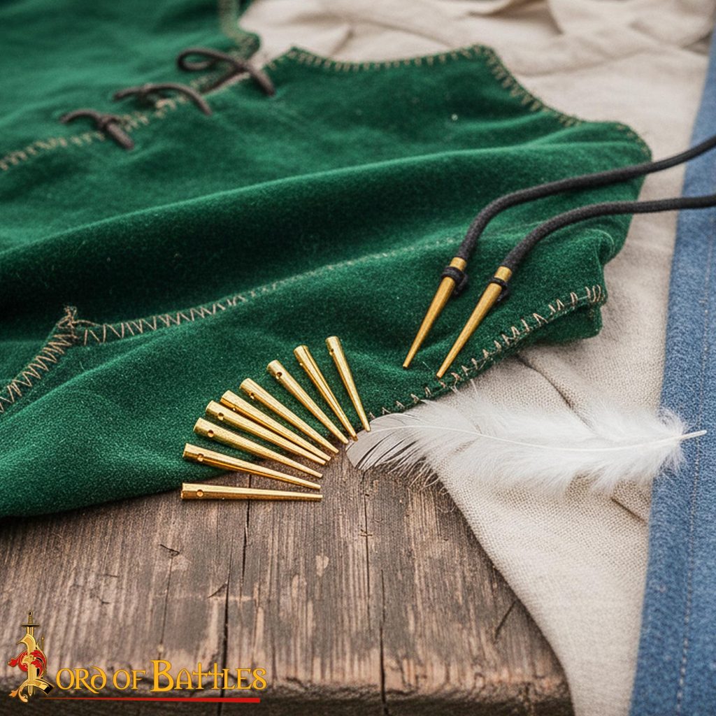 Legendary Brass Medieval Needles Set