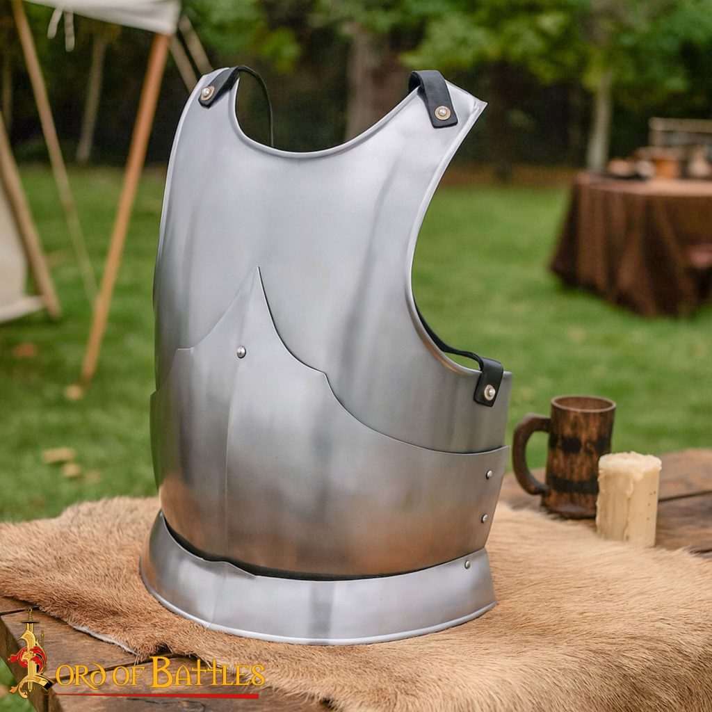Medieval Gothic Cuirass Breastplate Steel Armor