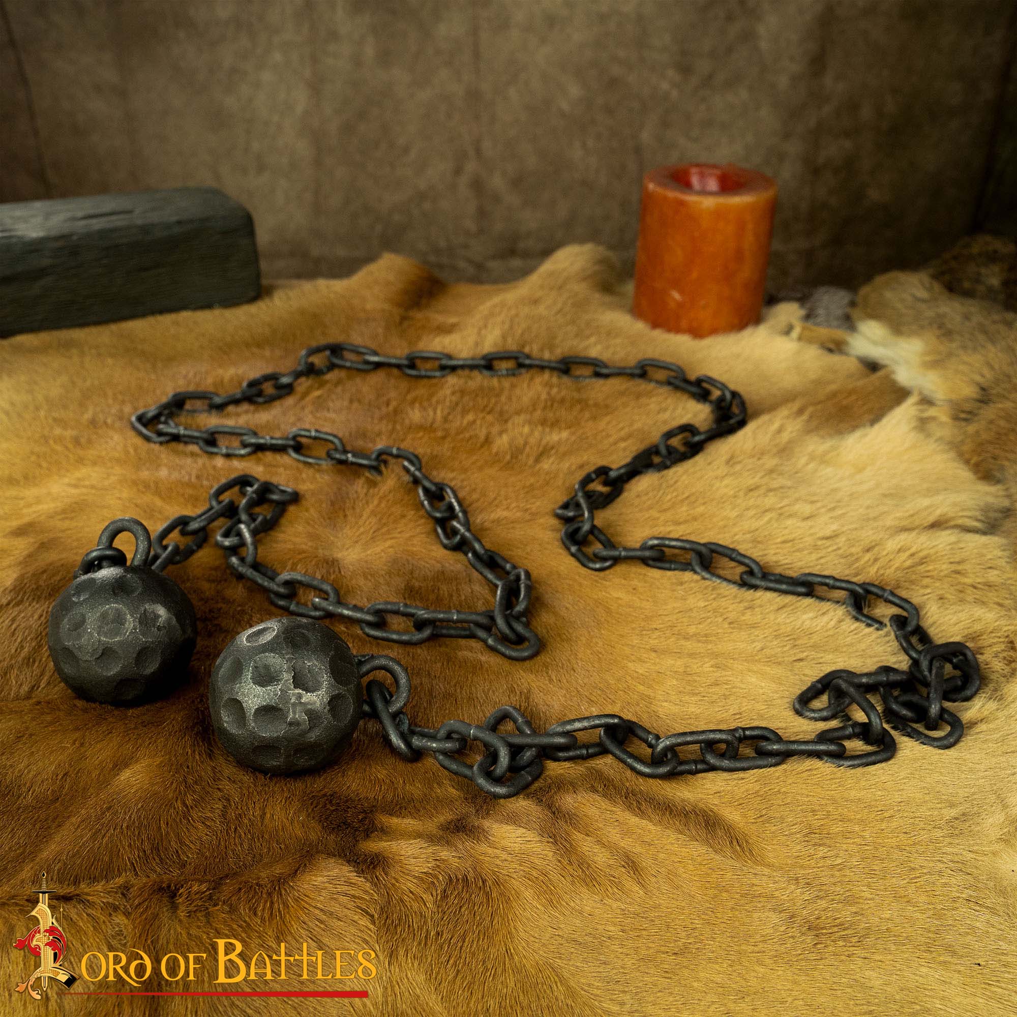 Medieval Tough Steel Meteor Hammer - Unleash Your Warrior Spirit