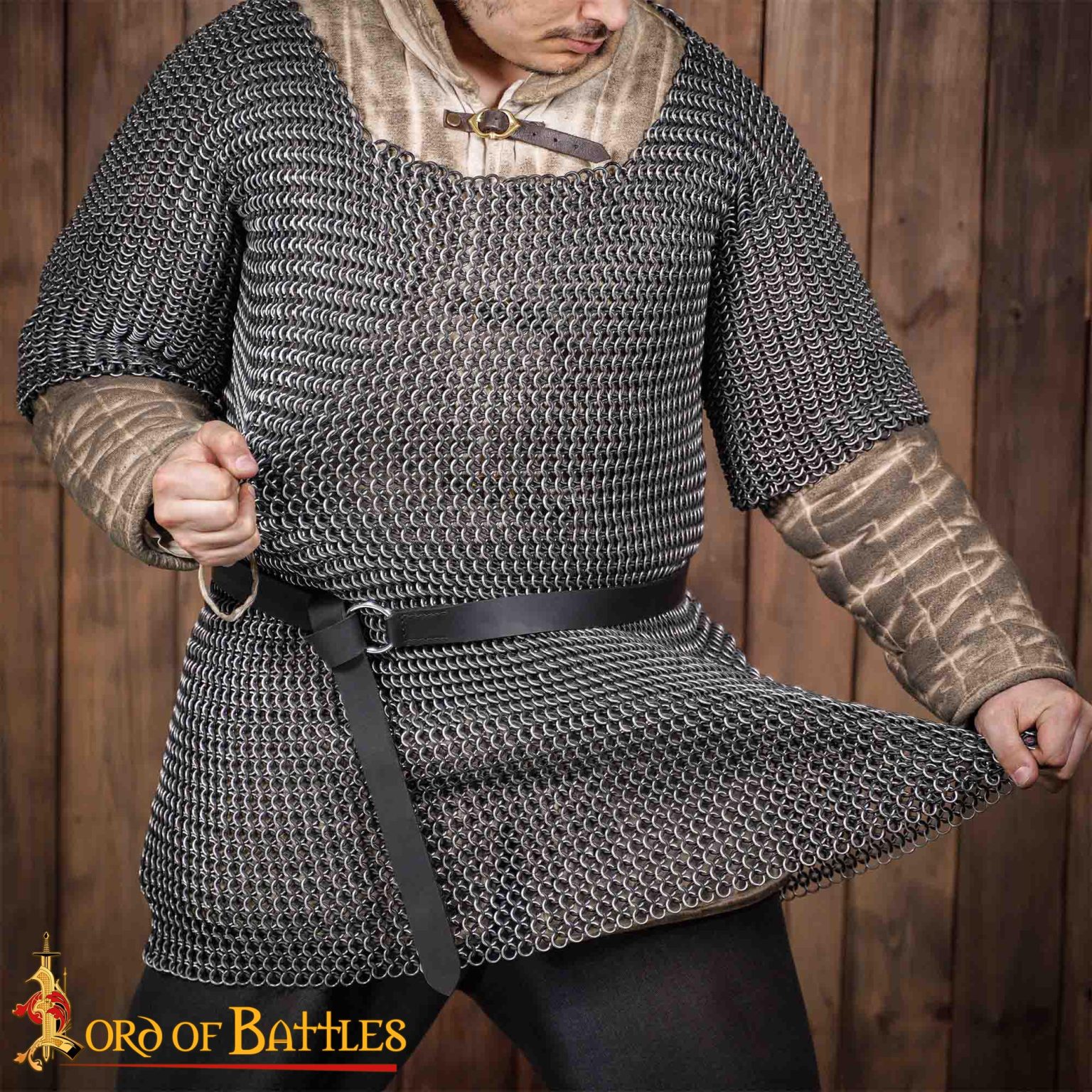 Epic Chainmail Shirt – Half Sleeve Aluminium Hauberk