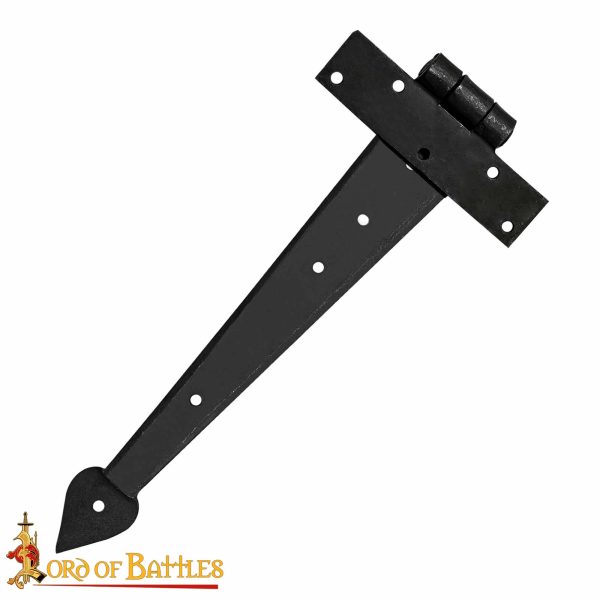 Authentic Medieval Hinge – Hand-Forged Iron Strap