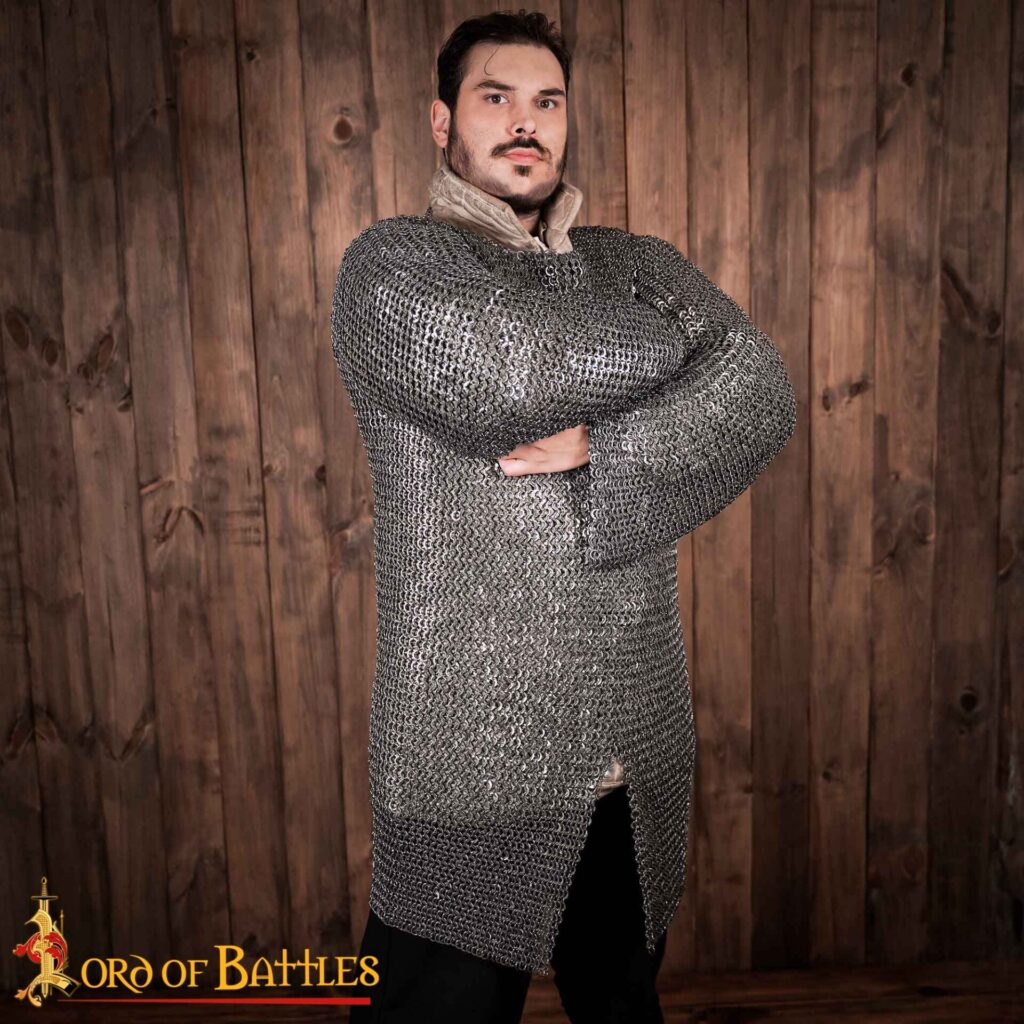 Order Dome Riveted Flat Chainmail Rings – 9mm 17gauge Armor