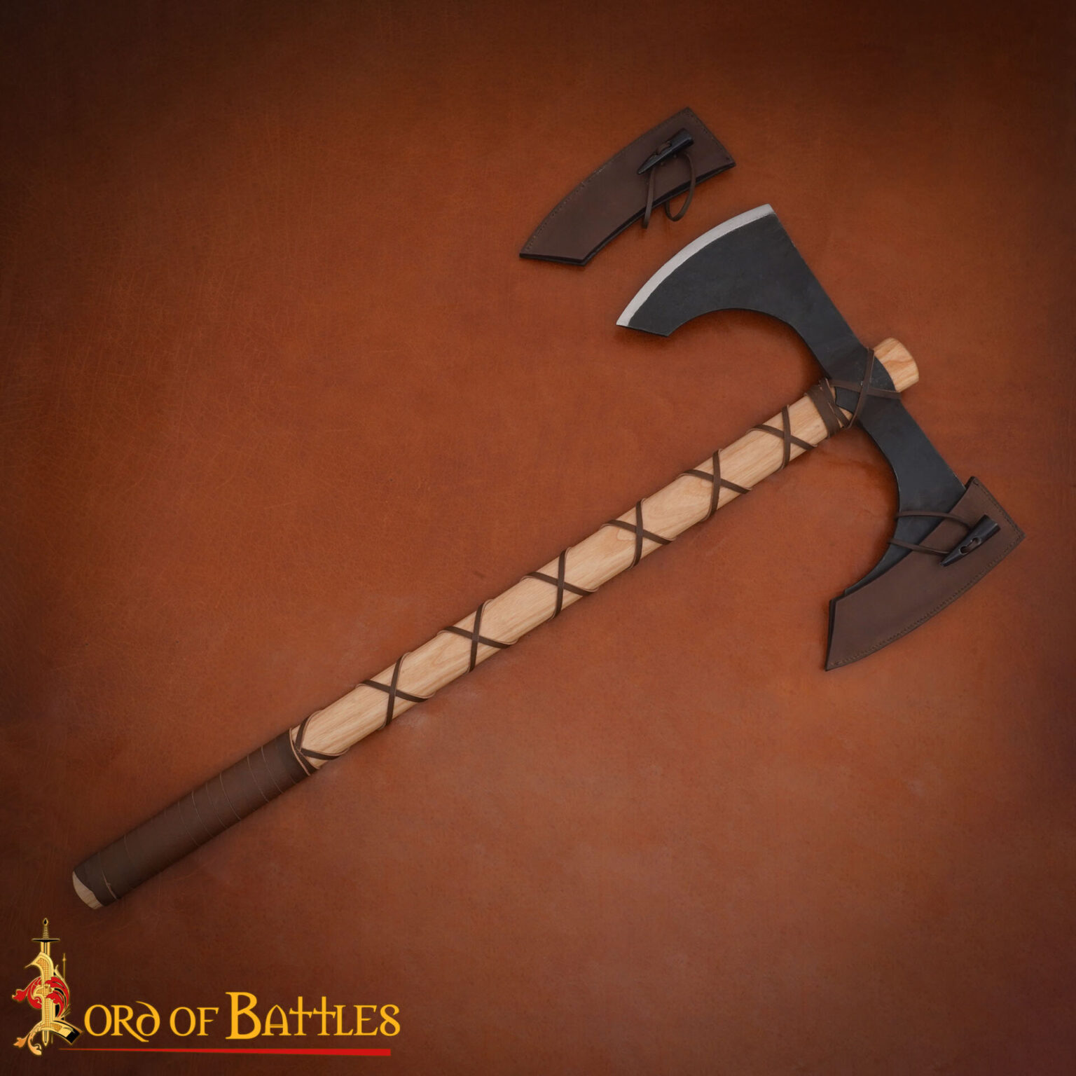 Medieval Fantasy Double-Edged Axe: Unleash Your Legend