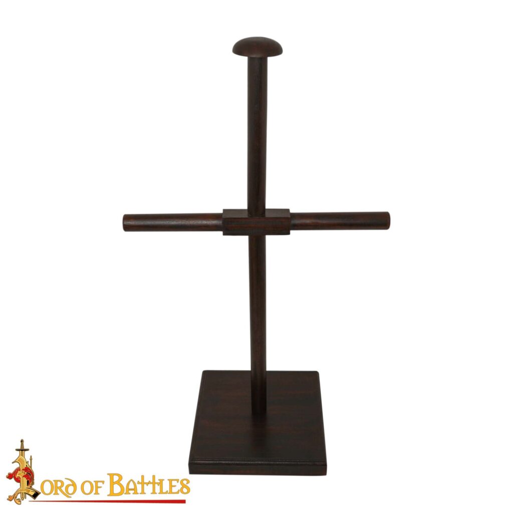 Genuine Hardwood Wooden Armour Stand: Display Elegantly