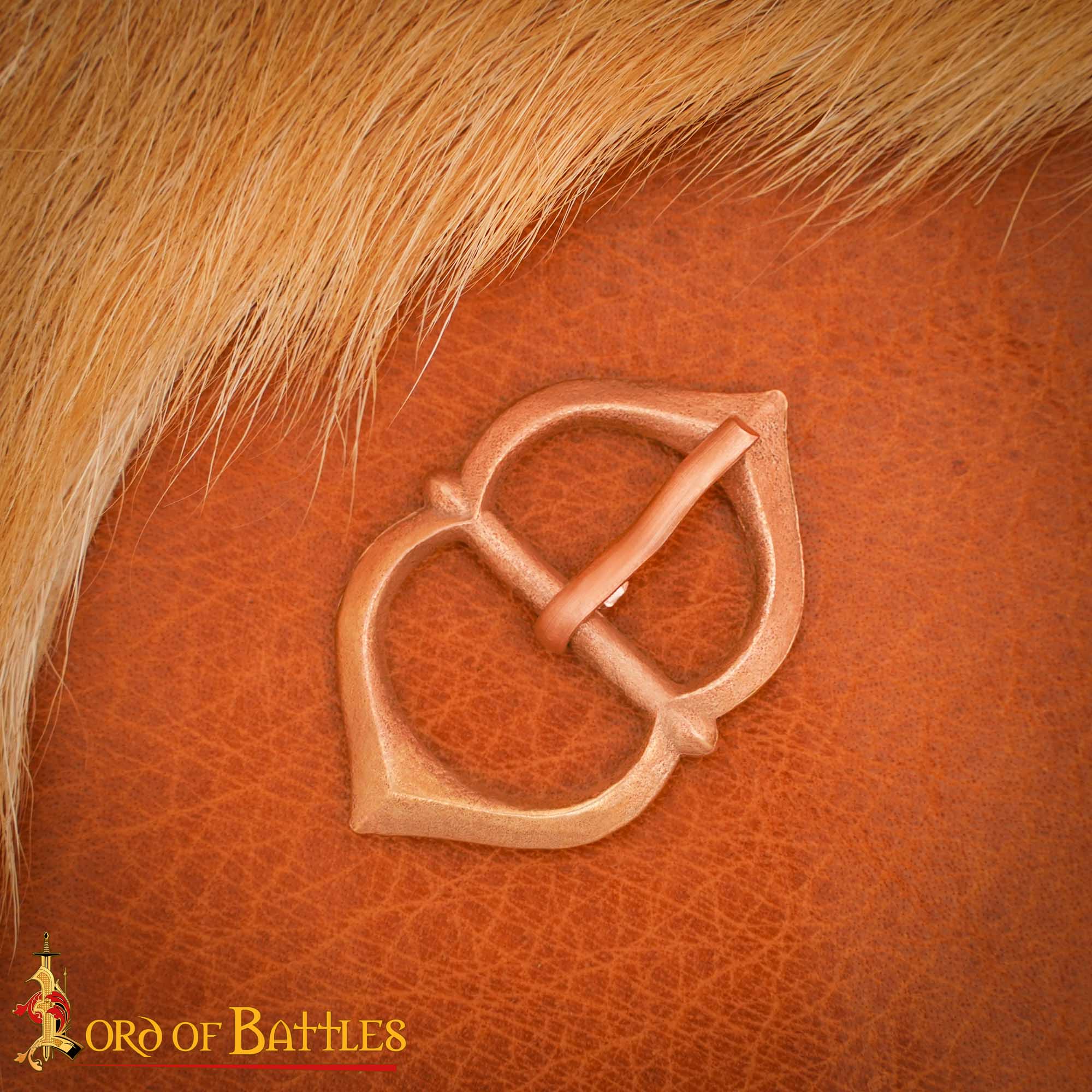 Late Medieval Lost-wax Bronze Buckle - Elevate Your Style